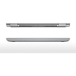 Lenovo Yoga 720 HM-80X7001TUS-V1 Laptop (Windows 10 Home, Intel Core i7-7700HQ, 15.6" LED-Lit Screen, Storage: 256 GB, RAM: 8 GB) silver