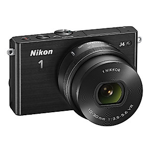 Nikon 1 J4 Digital Camera with 1 NIKKOR 10-30mm f/3.5-5.6 PD Zoom Lens (Black) (Discontinued by Manufacturer)