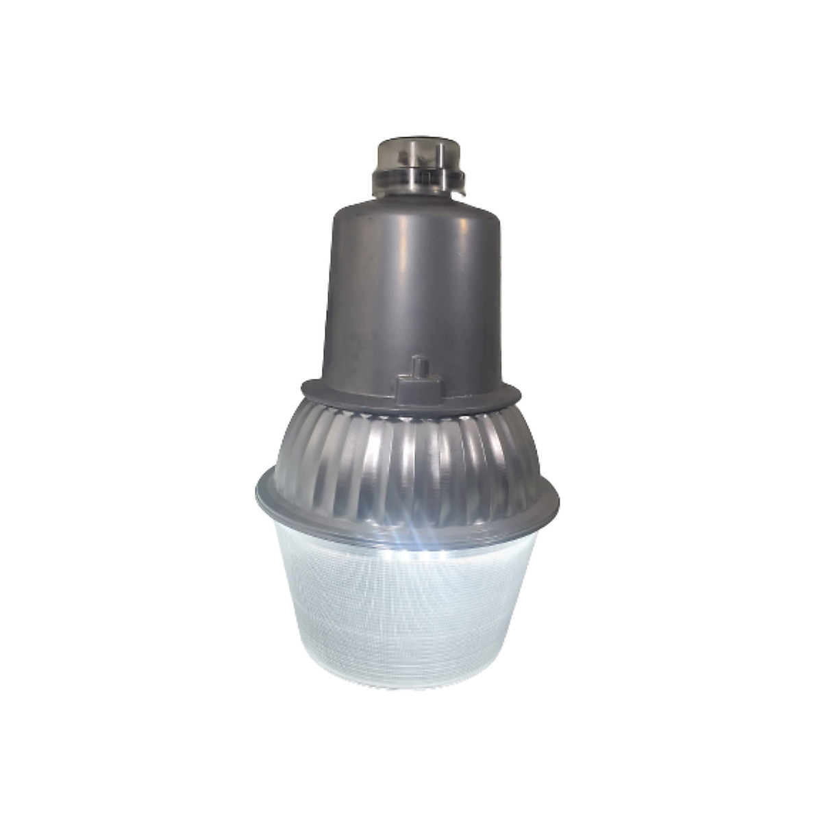 Touch & Glow Security Area Light – Ultra Bright Dusk to Dawn High-Pressure Fluorescent Light with Photocell for Outdoor Safety | Heavy Duty Wall Mount, EZ-FLA