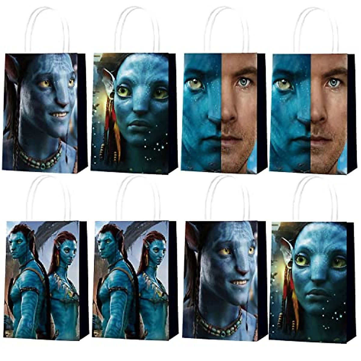 12pc party supplies bags paper candy bags theme party gift bags goody bags