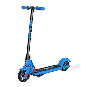 Gotrax GKS Electric Scooter, Kick-Start Boost and Gravity Sensor Kids Electric Scooter, 6" Wheels UL Certificated E Scooter for Kids Age of 6-12 (Blue)