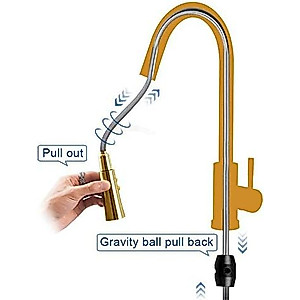 Faucets, Water-Tap Bath Shower Systems Touch Control Kitchen Faucet Stainless Steel Smart Sensor Kitchen Mixer Touch Faucet for Kitchen Pull Out Sink Taps