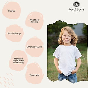 Royal Locks Wave Essentials Set | Clean Curls Shampoo, Curl Quench Conditioner, Dream Cream Curl Cream | Cleanses, Conditions, and Enhances Volume + Tames Frizz (7.5 fl oz, 12 fl oz, 8.5 fl oz)