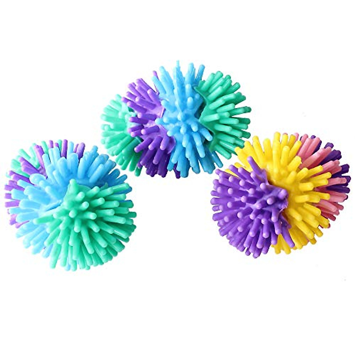 37133 3pcs Spiky Egg Foot Talon Toy Bird Parrot cat Dog Kid Party Favor Bouncing Craft Game Foot