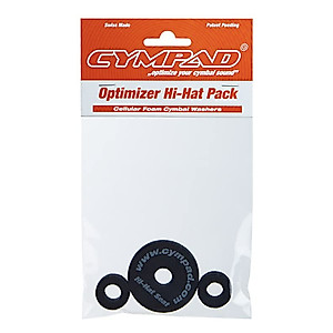 Cympad Optimizer Foam Cymbal Washer Set, Hi-Hat-Clutch & Seat