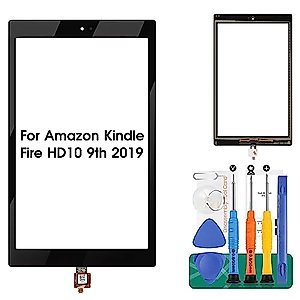 for Amazon Kindle Fire HD 10 9th 2019 Screen Replacement for M2V3R5 Touch Screen Digitizer Glass Panel Parts