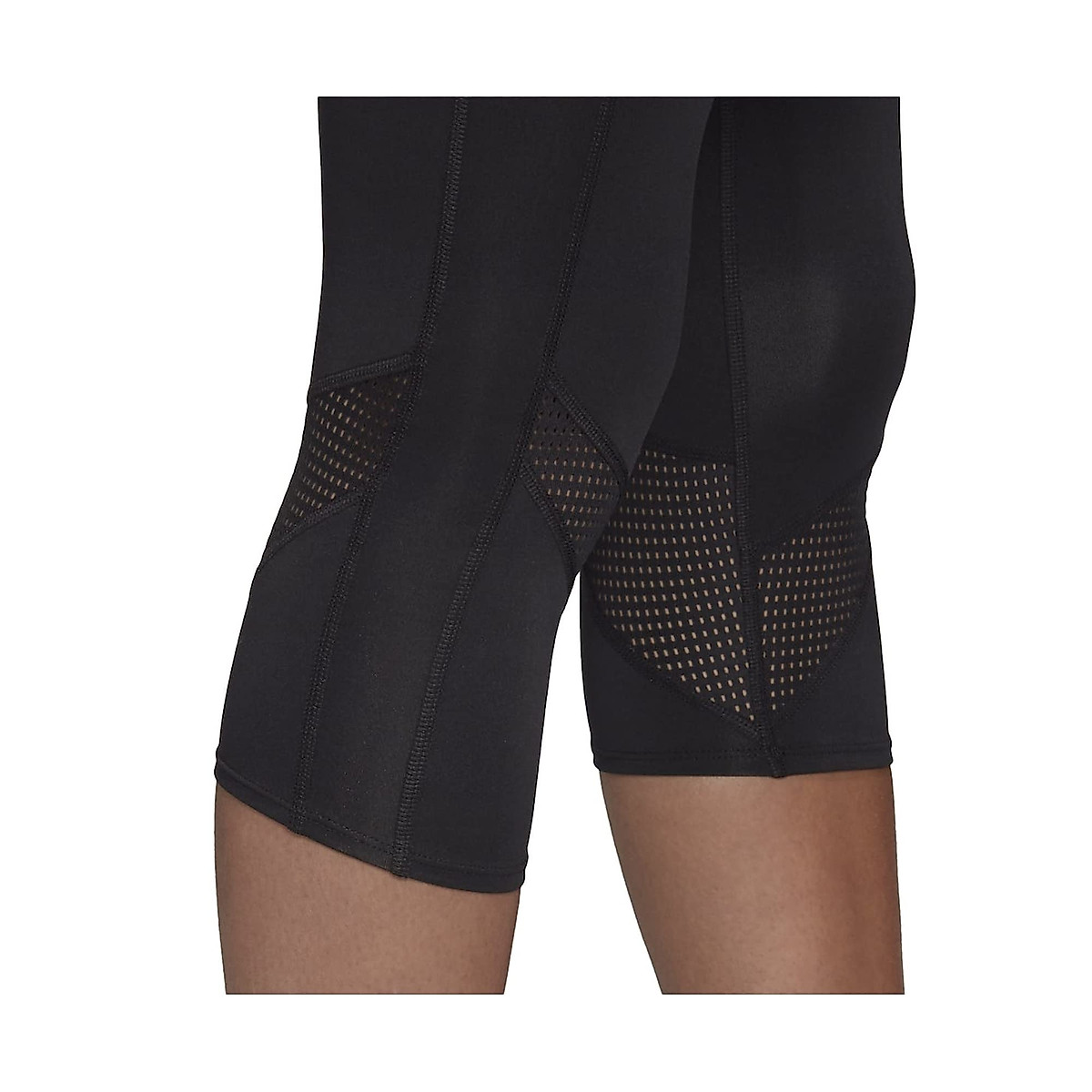 adidas Women's Own The Run 3/4 Tights, Black, Small