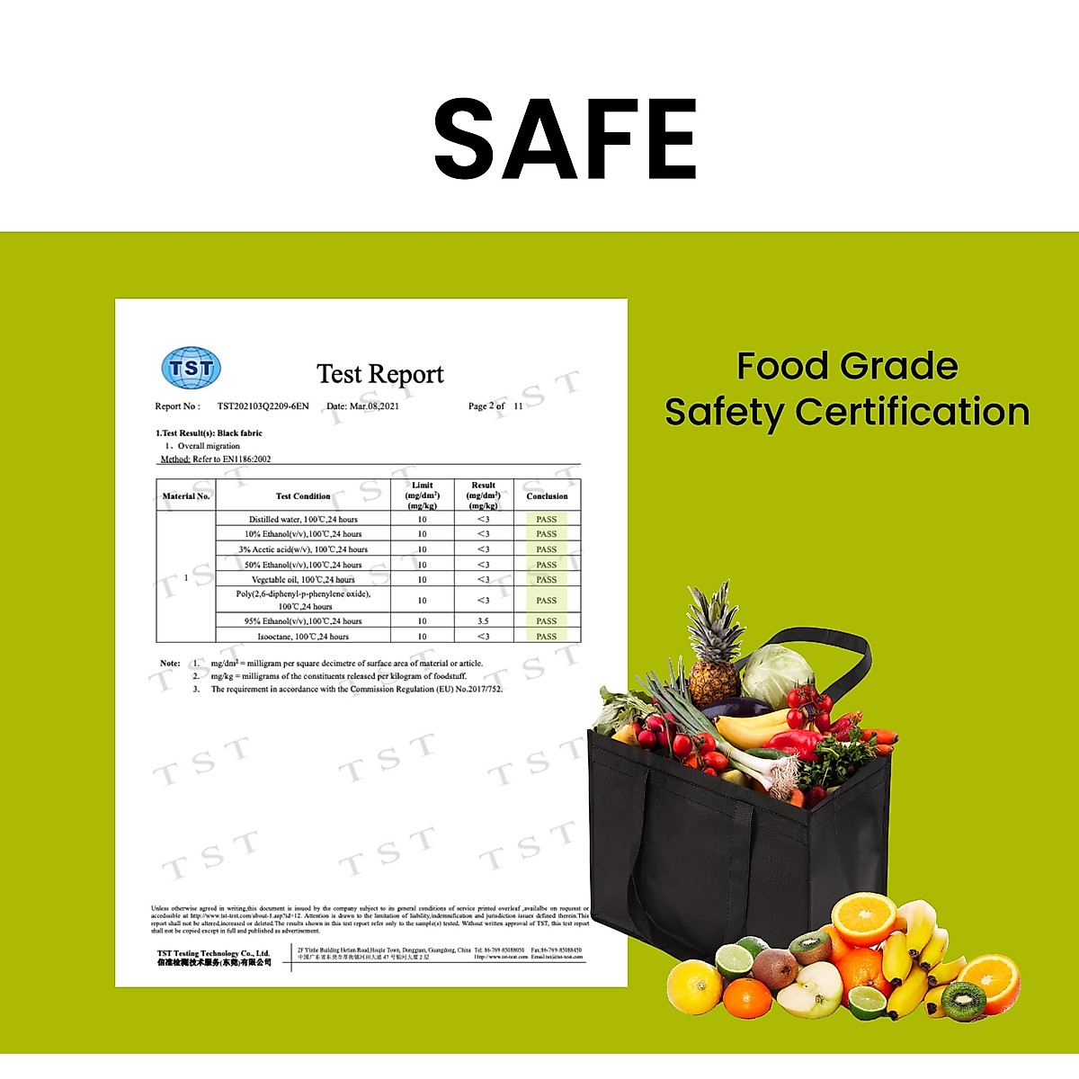 NZ home Large Reusable Recyclable Bag for Grocery Shopping, Mixed Color (5 pack)