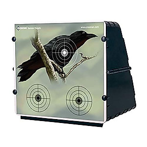 Crosman 1077 Air Rifle (Rifle + Pellets, CO2, Pellgun Oil and Target Combo)