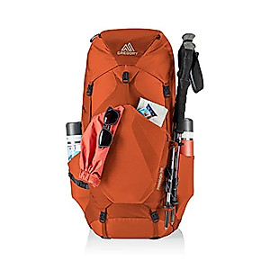 Gregory Mountain Products Paragon 58 Backpacking Backpack, Ferrous Orange, Medium/Large