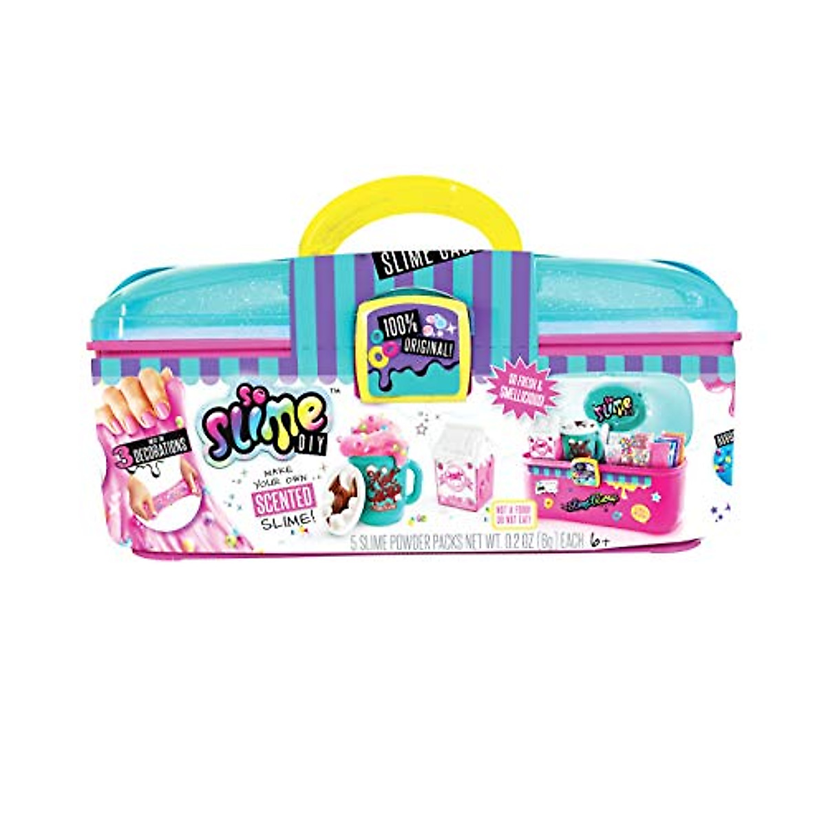 Canal Toys So Slime DIY Slime’Licious Scented Slime Case – Make Your Own Food Scented Slime - Just Add water No Glue Required. So Fresh and Smellicious