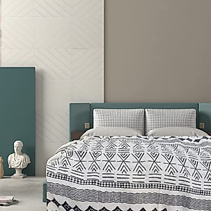 InstyleCraft - Cotton Throw Blanket - Woven Warm Boho Decor Couch Chair Sofa Bed Kitchen Living Room - Block-Printed - Chair Blanket with Tassels for Outdoor Camping Beach Picnic