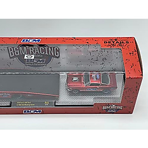 M2 Machines Auto-Haulers 1970 Ford C600 Truck & 1966 Mustang Gasser 1:64 Scale R44 21-01 Metallic Red by M2 Collectible 1 of 7250