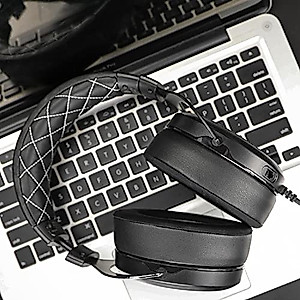 SOULWIT Cooling-Gel Earpads Cushions Replacement for Corsair HS75 XB HS70/Pro HS60/Pro HS50/Pro Gaming Headset/Headphones, Ear Pads with High-Density Noise Isolation Foam