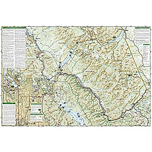 Glacier and Waterton Lakes National Parks Map (National Geographic Trails Illustrated Map, 215)