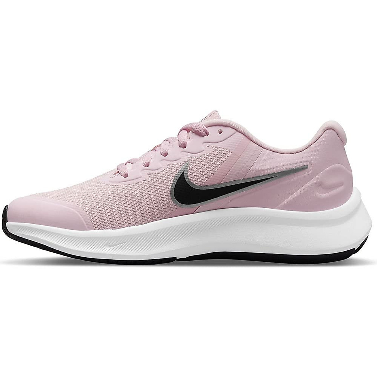 NIKE Unisex Kid's Sneaker, Pink Foam Black, 31 EU