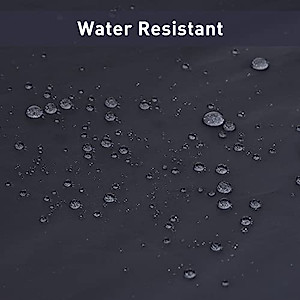 SUNCREAT Hammock Cover, Water-Resistant Polyester Hammock Stand Cover for 11-12ft Stand, Black