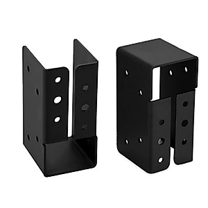 Concealed Joist Hanger 2" x 4" Face Mounted Concealed Flange Hanger Fit for 2" x 4" Nominal Lumber Hanger(Set of 24)