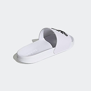 adidas Adult Adilette Shower White/Core Black/White 9