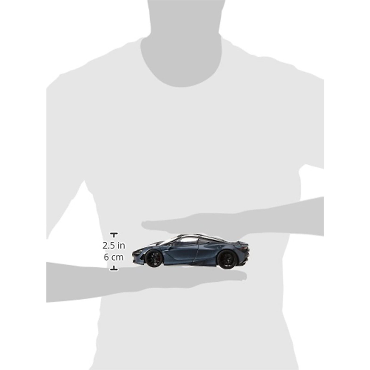 Jada Fast & Furious Hobbs & Shaw: SHAWS MCLAREN 720S 1:24 Scale DIE-CAST Replica CAR,Black