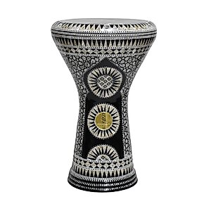 17 inches Drum Darbuka tabla doumbek mother of pearl Gawharet El Fan musical instrument Egyptian handmade