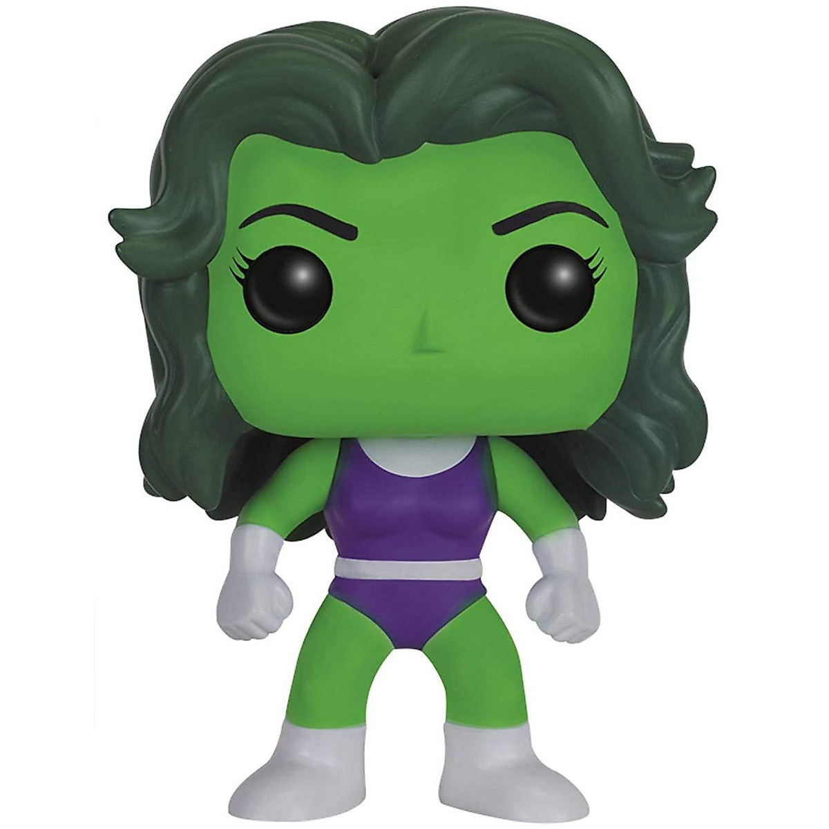 POP Marvel: She-Hulk Funko Vinyl Figure (Bundled with Compatible Box Protector Case), Multicolor, 3.75 inches