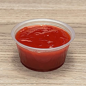 Karat FP-P200-PP 2 oz. PP Portion Cups - Clear (Case of 2500)