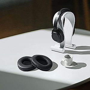 kwmobile Replacement Ear Pads Compatible with Pioneer HDJ 2000/1000/1500 - Earpads Set for Headphones - Black