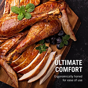 Victorinox 6.7131.2G Swiss Classic Carving Fork and Knife Set Red Set of 2