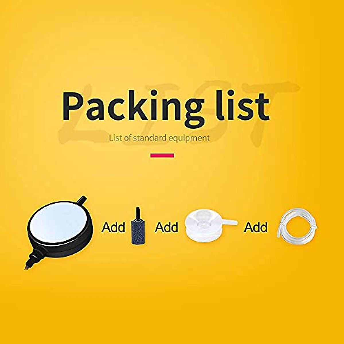 Quiet Mini Air Pump for Aquarium 1.0 Watt Fish Air Pump for 1-20 Gallon Fish Tank with Accessories，Adding Oxygen to Ornamental Fish