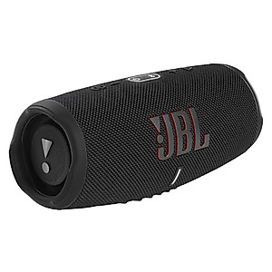 JBL Charge 5 Portable Wireless Bluetooth Speaker with IP67 Waterproof and USB Charge Out - Black (Renewed)