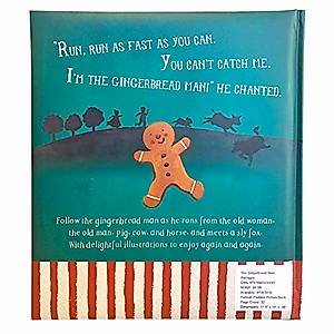 The Gingerbread Man Padded Hardcover Christmas Storybook