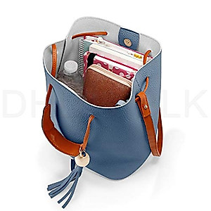 MISYAA Womens Tassel Purse Shoulder Handbag Tote Messenger Satchel Cross Body Bags Vintage Shoulder Bags Zippers