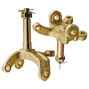 CWTD 17mm Left & Right Front Wheel Steering Knuckle Spindle for 70cc110cc 125cc ATV Quad Wheel Hub Go Kart ATV Quad Buggy