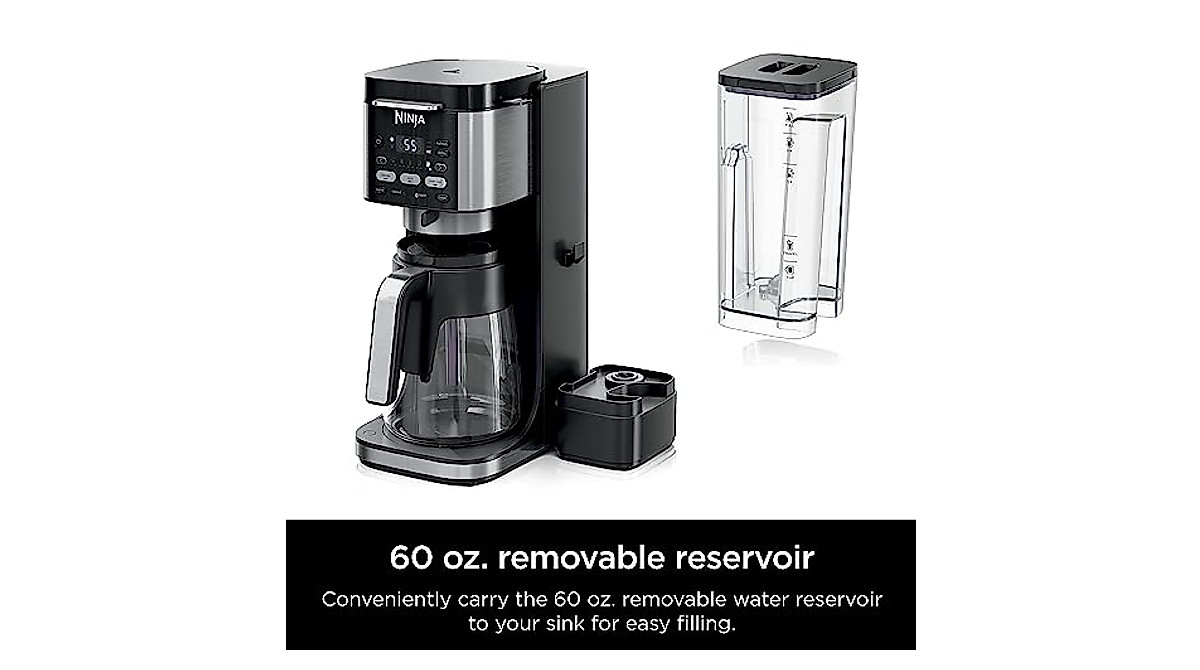 Ninja CFP101 Coffee Maker: Brew Hot & Iced Quickly
