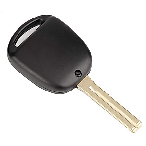 aqxreight Key Case,3 Button Replace Car Remote Control Key Case Shell Black for IS200 GS300 LS200 RX300