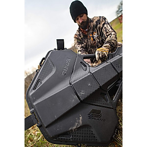 Plano Spire Crossbow Case, Black, Archery Bow Box Storage, Heavy-Duty Hard Crossbow Case for Optics and Quiver