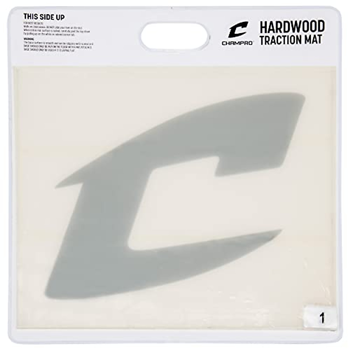 CHAMPRO Hardwood Floor Shoe Traction Mat for Basketball Court and Gym Floors