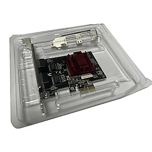 Dual-Port PCIe Gigabit Network Card 1000M PCI Express Ethernet Adapter with Intel 82575/82576 Two Ports LAN NIC Card for Support PXE for Windows/Windows Server/Linux/Freebsd/DOS with Low Profile