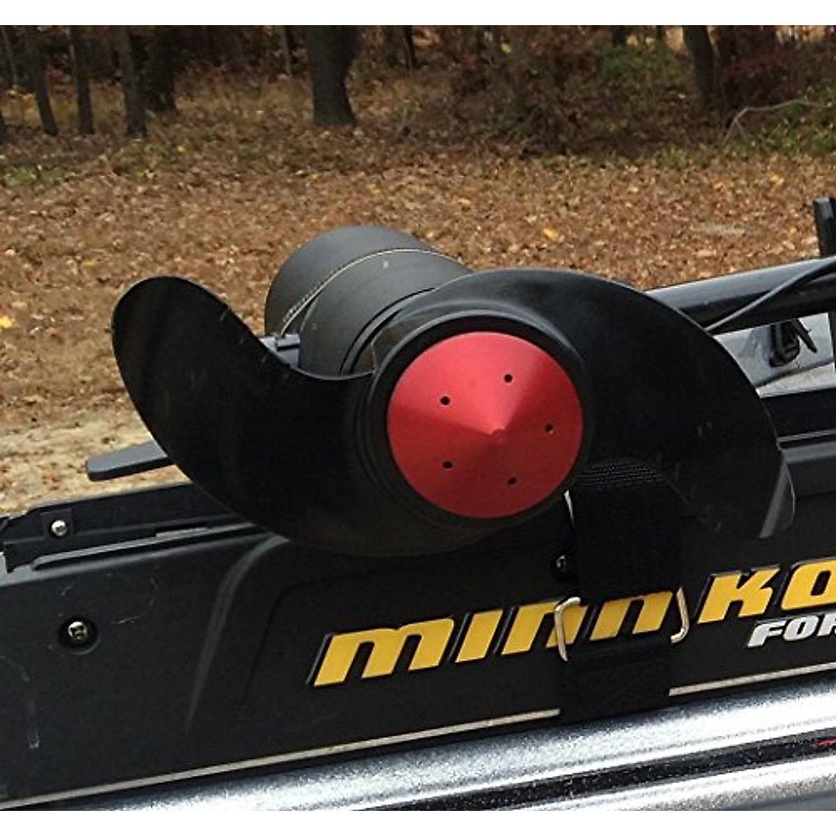 T-H Marine GFEL-MK-R-DP G-Force Eliminator Trolling Motor Prop Nut, MinnKota 80, 101 and 112 - Red