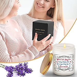 Warming Gifts for Her, Scented Candle Gifts with Inspirational Sayings for Best Friend BFF Bestie, Friendship Gifts for Women Men, Birthday Christmas Presents for Families Sisters
