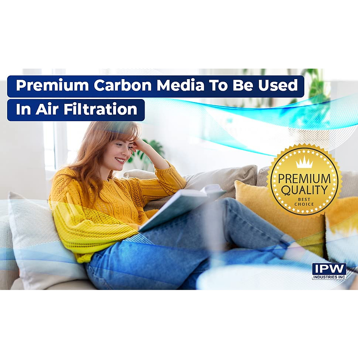 5 Lbs Bulk Water Filter/Air Filter Refill Coconut Shell Granular Activated Carbon Charcoal by IPW Industries Inc