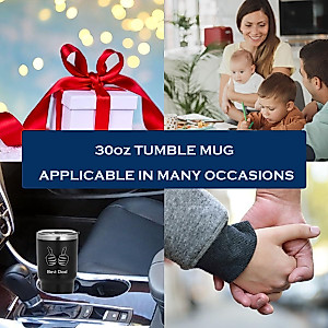 Fathers Day Dad Gifts from Daughter Son, Dad Birthday Gifts, Birthday Gifts for Men Dad Papa Stepdad,30 oz Tumbler Mug Black