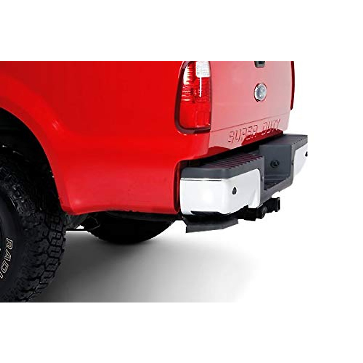 AMP Research 75306-01A BedStep Retractable Bumper Step for 2009-2018 Ram 1500, 2010-2018 Ram 2500/3500 (Excludes Dual Exhaust & EcoDiesel Models),Black