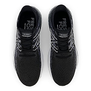 New Balance Men's Fresh Foam 1080 V11 Running Shoe, Black/Thunder, 11.5