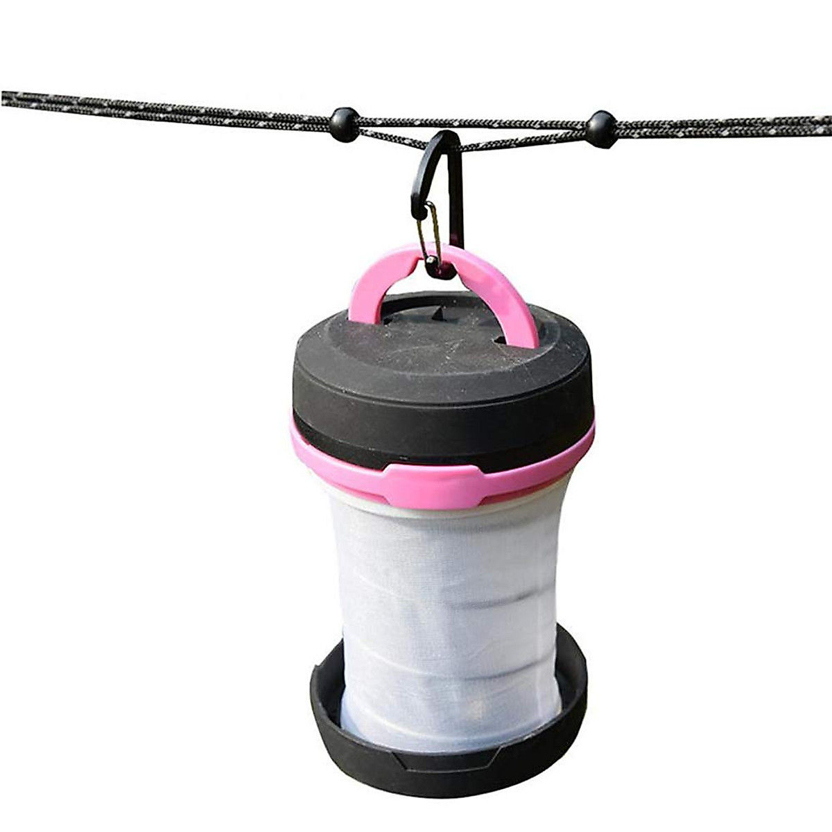 Mollytek Portable Clothesline for Traveling Camping Backyard Hotel Outdoor/Indoor with Camouflage Storage Bag Windproof Clothes Line Rope Outdoor Camping Lanyard Hanger