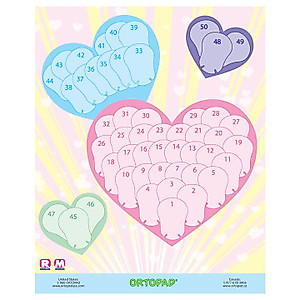 Ortopad® Girls Reward Poster Pack, includes 3 posters, Hearts / Castle / Butterfly