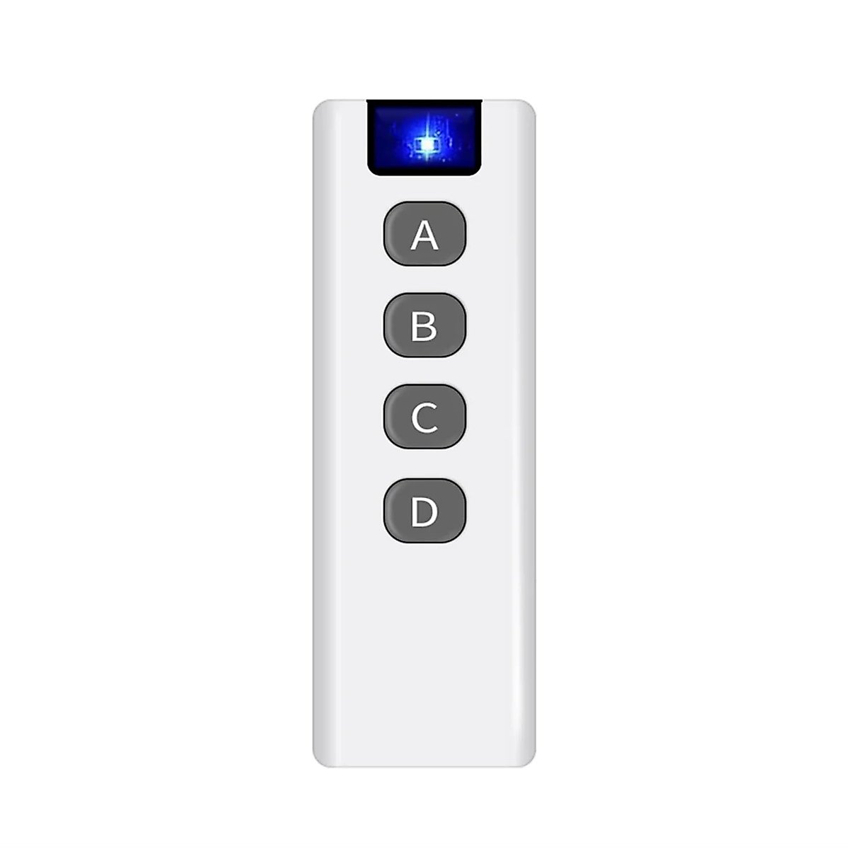 CIRONI 433Mhz Transmitter Remote Control Universal Wireless 4 Buttons Learning Code for Light Switch Gadgets Gate Garage Door Opener