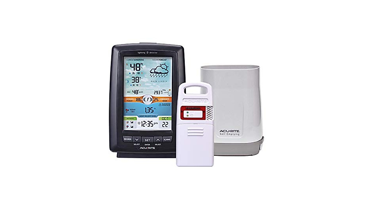 AcuRite Weather Station: Rain Gauge & Lightning Detector