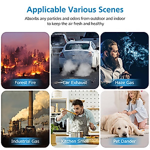 2 Pack Core 300 Replacement Filter for LEVOIT Core 300 and Core 300S Air Purifier, 3-in-1 Core 300 Pet Aller-gy Filter Efficiency Activated Carbon Filtration System, Core 300-RF-PA